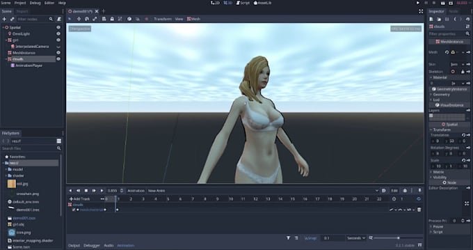 Create full godot game, asset, fps game, simulator game, pixel art game,gdscript by Mujeebsuff ...
