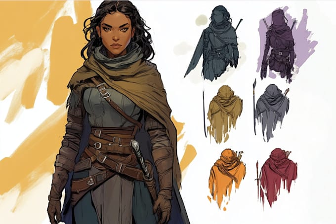 Create amazing d and d character for you by Hernesith | Fiverr