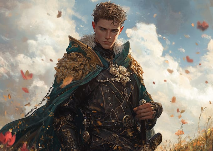 Make your dnd character art pathfinder oc fantasy game by Ansea2 | Fiverr