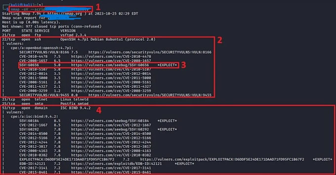 Preform network security scan and vulnerability assessment by Vulnhunterx | Fiverr