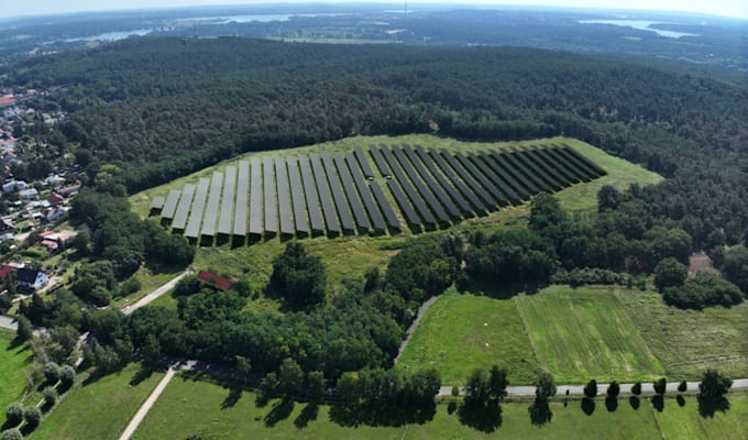 Visualize 3d photovoltaic layout,farm environment,revit,twinmotion,cgi ...