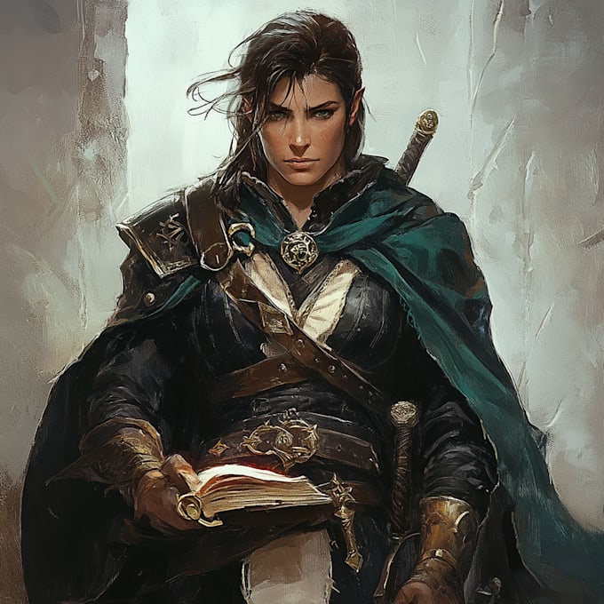 Produce character art for dnd character by Olso97 | Fiverr