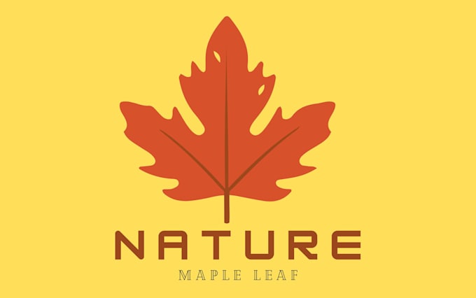 Design super maple leaf logo with source file in 1 day by Tar_sier66 ...