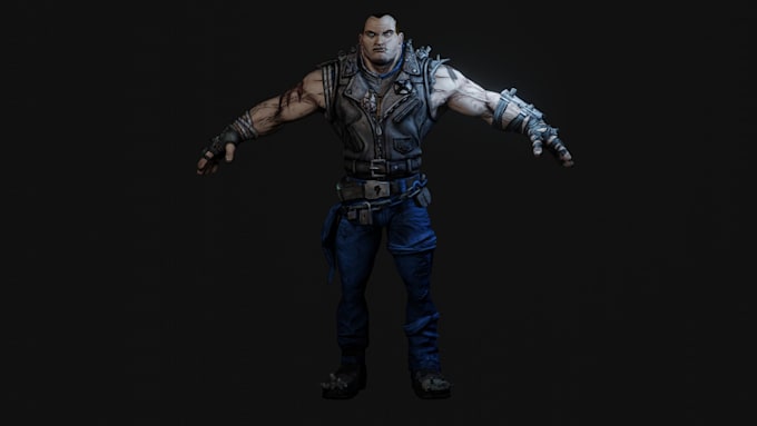 Ready to use 3d character, vrchat garrys mod, tf2 model, ue5 sfm, mmd ...