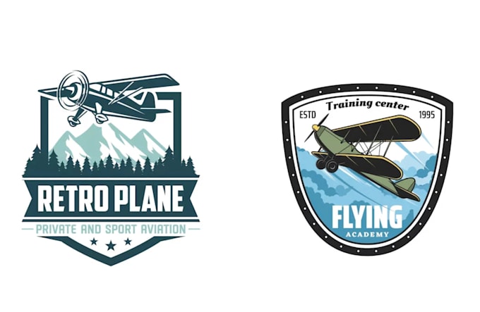 Create a premium airline aviation logo design with mockup by Elijah ...