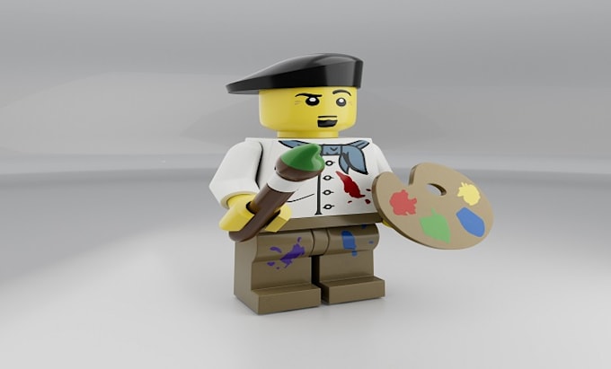 Create custom 3d lego model design, minifigure, animation, lego set for ...