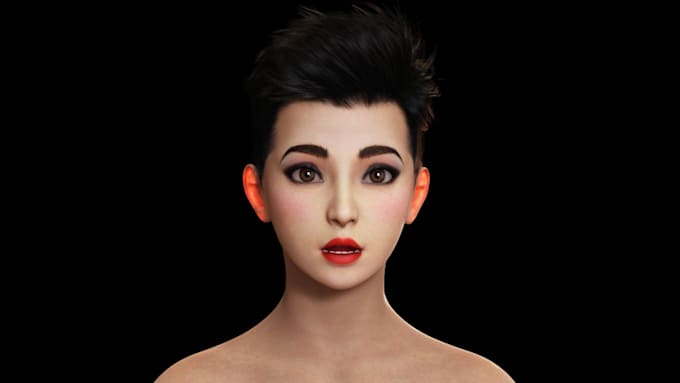 Skeckup 3d game character, ue5 control rig, unity texture, glb model, metahuman by Lemidon | Fiverr