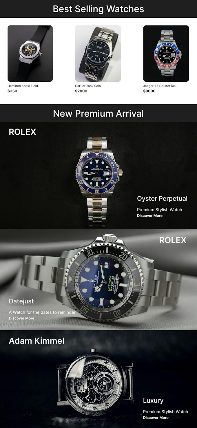 Design latest modern uiux landing page by Damlogo1 | Fiverr