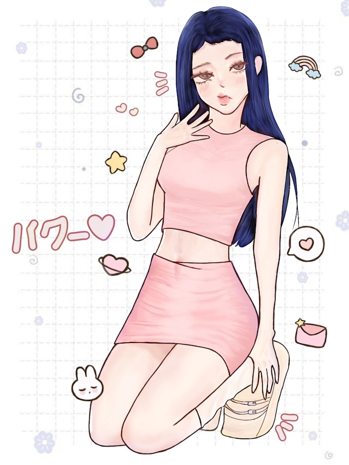 Draw anything in my style, anime character, fanart, ocs and more by ...