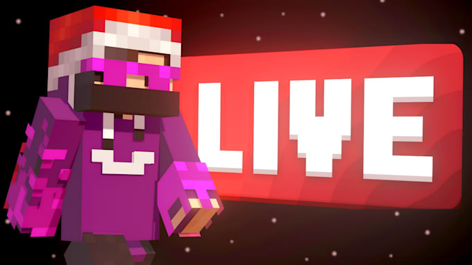 Design eye catching minecraft thumbnails by Furyflux | Fiverr