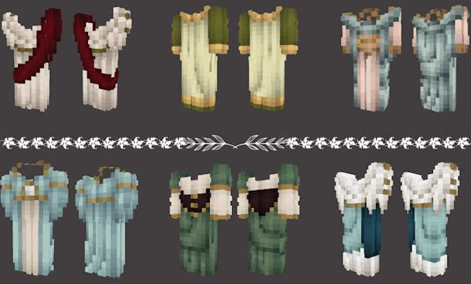Make minecraft clothes, and dresses for your character by Mysterychan ...