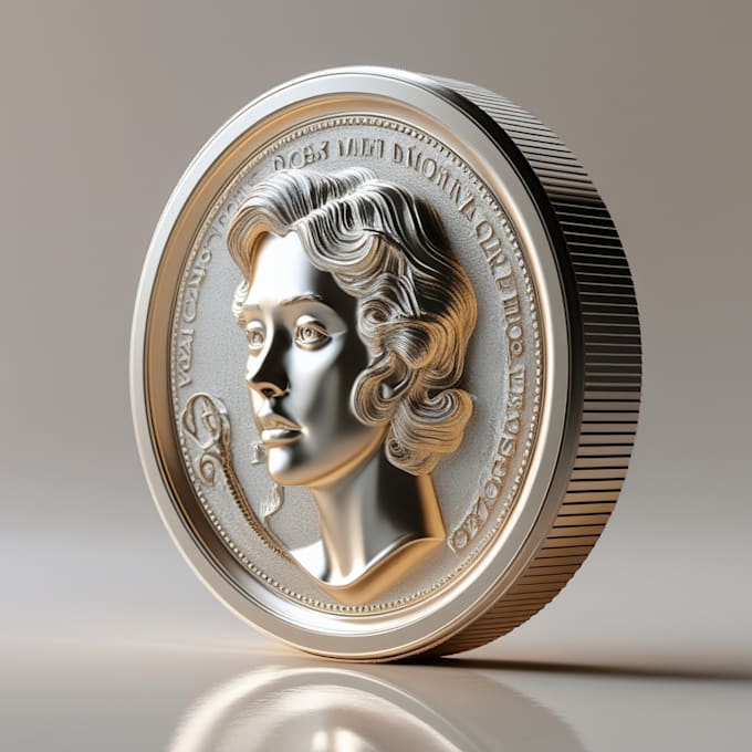 Sculpt 3d bas relief 3d coin model 3d bas relief medallion by Borlajy ...