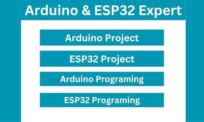 Helps you in esp32 projects and iot projects by Eshalfatima234 | Fiverr