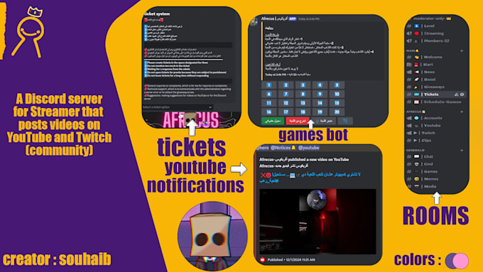 Do ultimate discord server setup build and optimize your dream community by Realteo | Fiverr