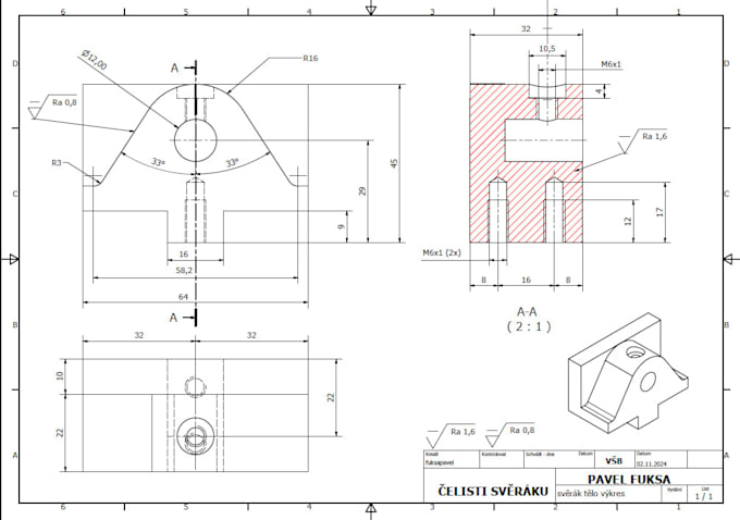 Create 3d models and drawings in inventor by Pavelfuksa | Fiverr