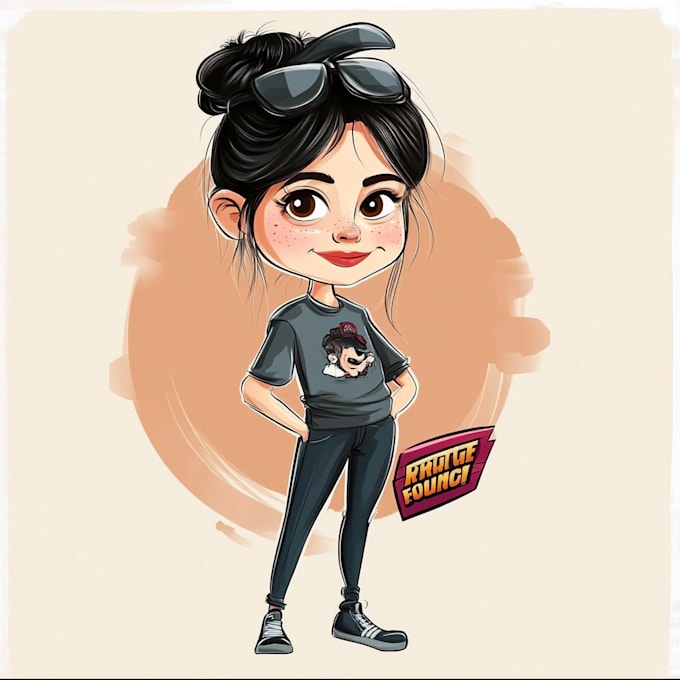 Make cartoons caricature unique from your photo by Anghanesartu | Fiverr