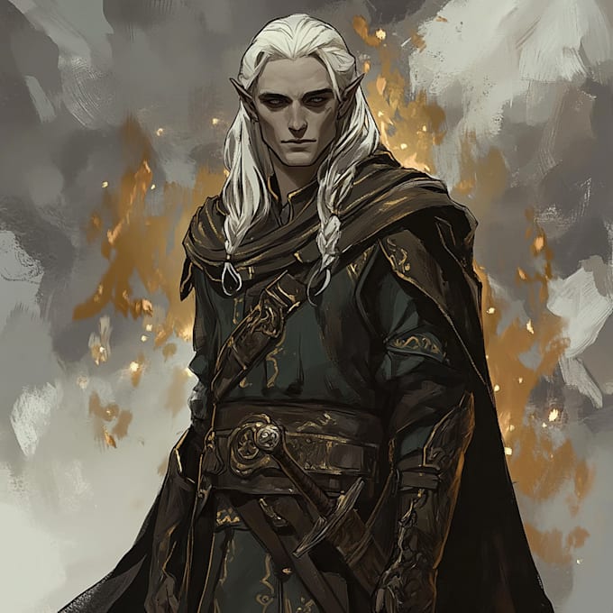 Dnd character art and dnd character art in unique style by Riktaix0 ...