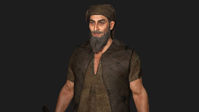 Setup clean rendering 3d realistic character, pbr texture,nsfw model ...