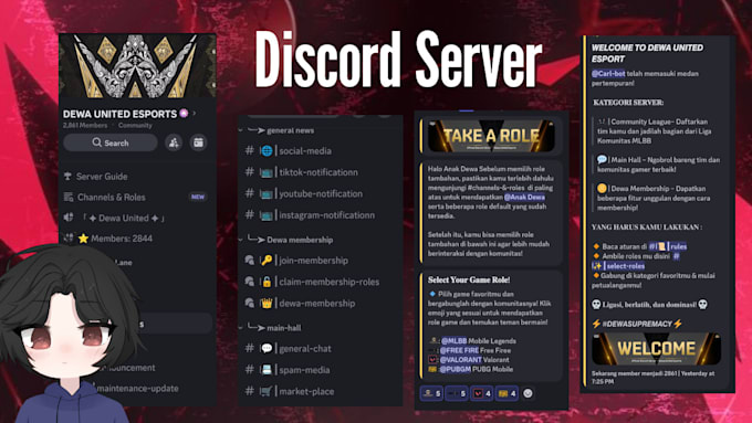 Make your discord server very satisfactory by Firman_desu | Fiverr