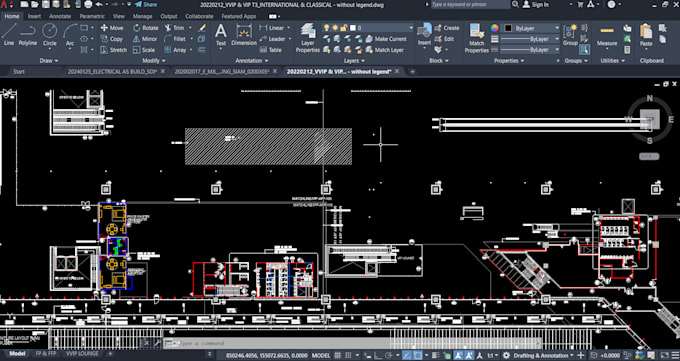 Convert sketch to autocad electrical drawing or floor plan by Farrukh ...