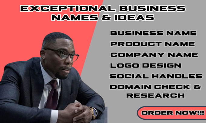 Brainstorm attractive business names, product names, company name, with ...