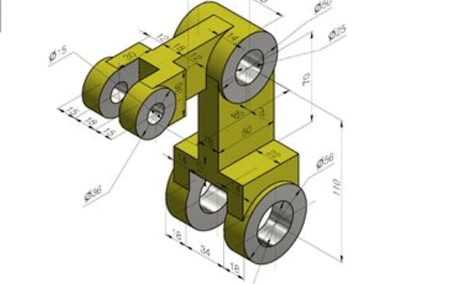 Do 2d 3d cad design, 3d cad modeling in fusion 360 onshape solidworks ansys cfd by Mason_dav2 ...