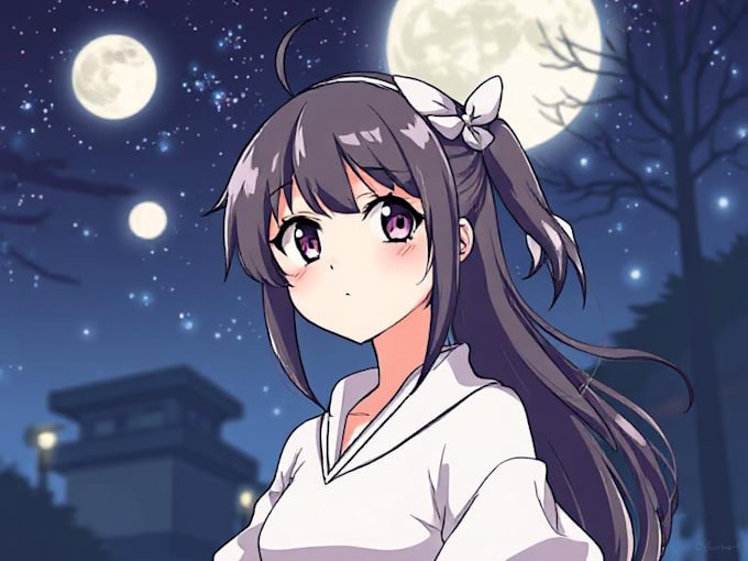 Draw anime style illustration fan art and original character by Garrett ...