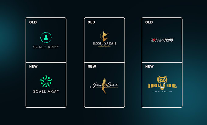 Revamp logo design, redesign and recreate with vector files by ...