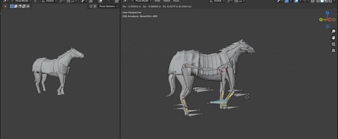Create you a bone rigs by Kezard | Fiverr