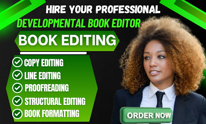 Do developmental structural editing proofreading formatting on ...