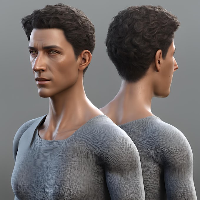 Model a realistic 3d metahuman character design by Aishelle_0 | Fiverr