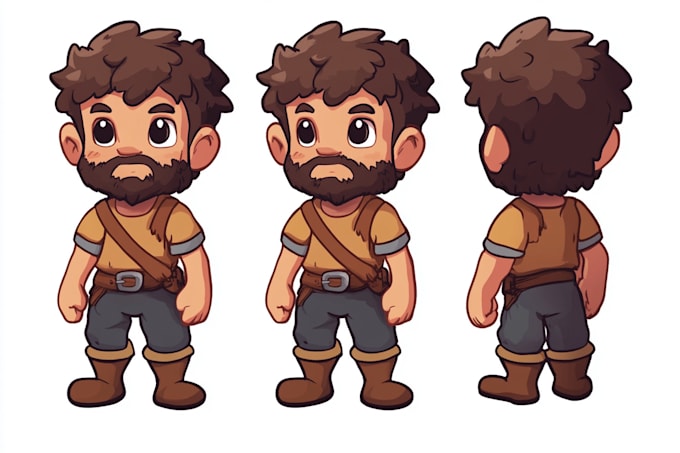 Design 2d game character and sprite by Yalondarai | Fiverr