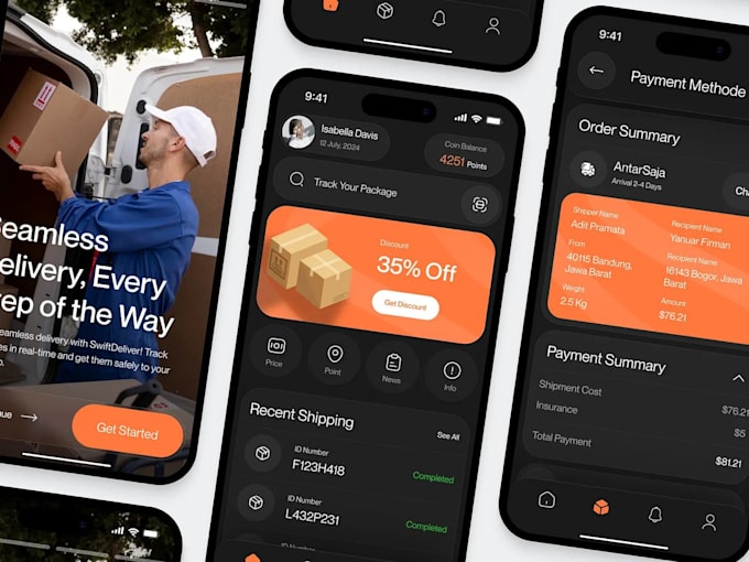 Develop logistics app with backend and admin panel by Ademolaadewole2 ...