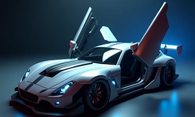 Do 3d car modeling, car design, truck, 3d vehicle, 3d car models for ...