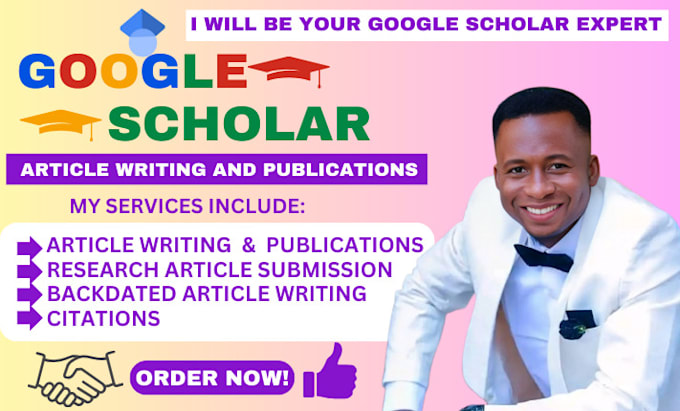 Write and publish article in google scholar high indexed journal peer reviewed by Wumadem | Fiverr