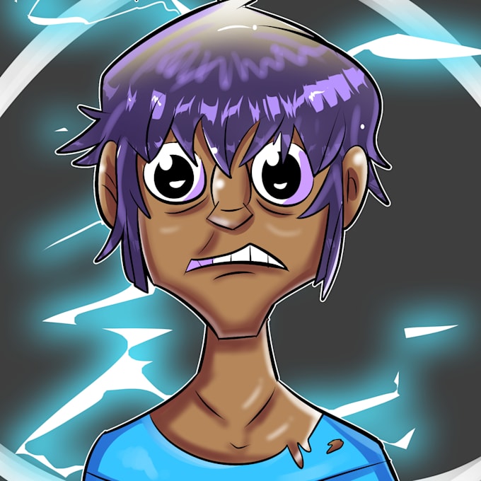 Draw a cartoon pfp and banner for youtube,twitch any style by ...