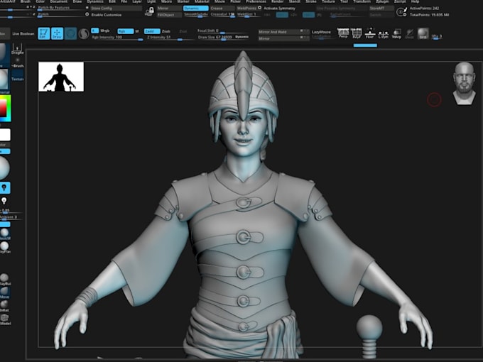 Do 3d realistic character 3d model for unreal engine game, unreal engine 5 ue4 by Exec_wawadev ...