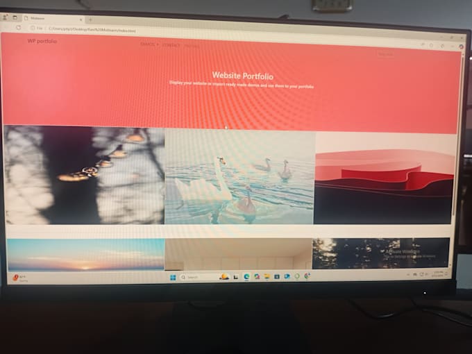 Create a responsive, modern website using html, css, java script and react js by Ranivalecha486 ...