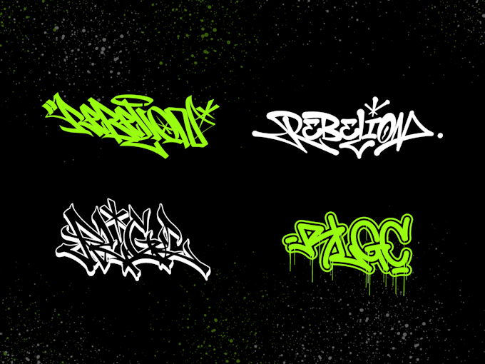 Create a graffiti handstyle for tag name or your logo brand by ...