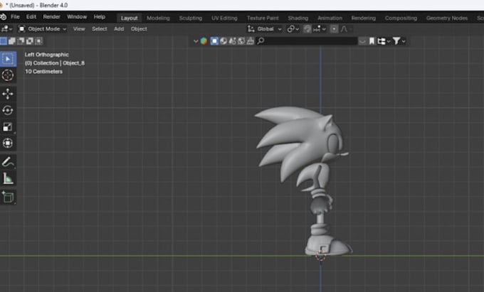 Create high quality sonic style character level game assets by ...