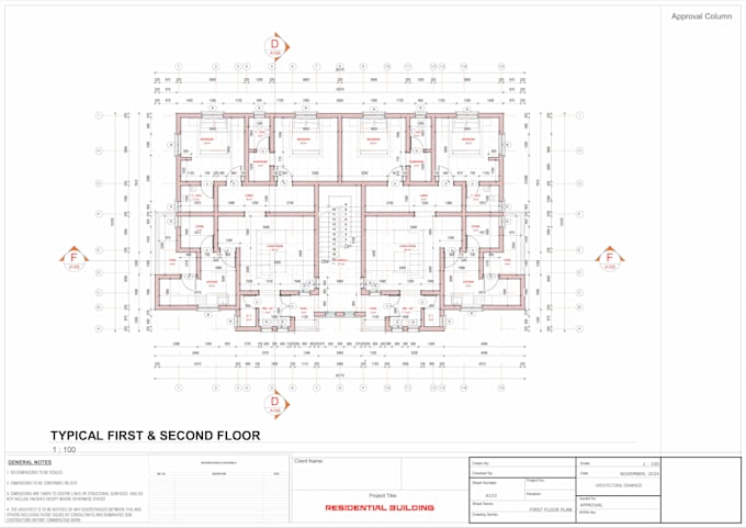 Do your floor plans in autocad 2d by Blessingbunmy | Fiverr