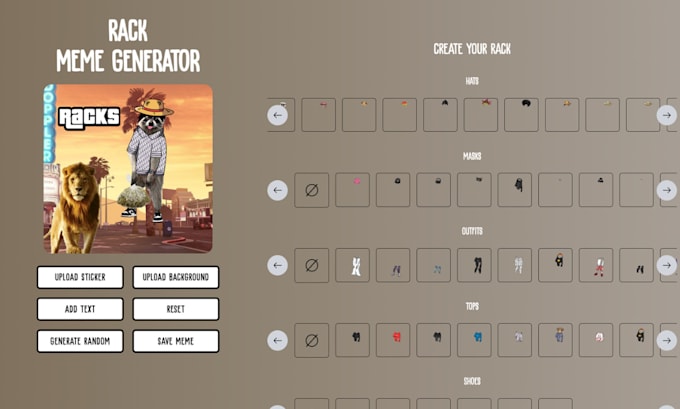 Create you a meme maker website by Julina_chhim | Fiverr