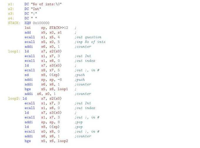 Riscv project design and verification, verilog, system verilog, assembly,fsm by Archie_475 | Fiverr