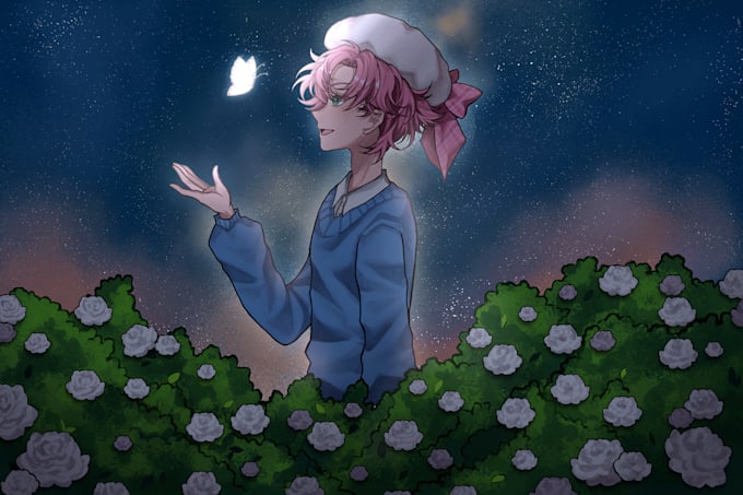 Draw anime style commission base on your request by Pota_chi | Fiverr