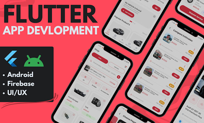 Develop high quality android app using flutter by Adildevstuff | Fiverr