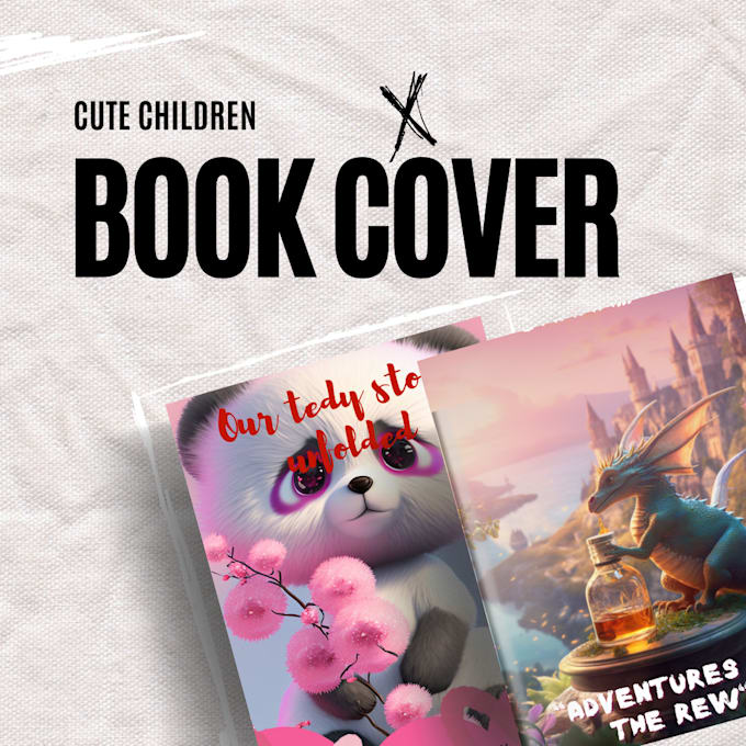 Create professional custom book cover design, eye catching, on point ...