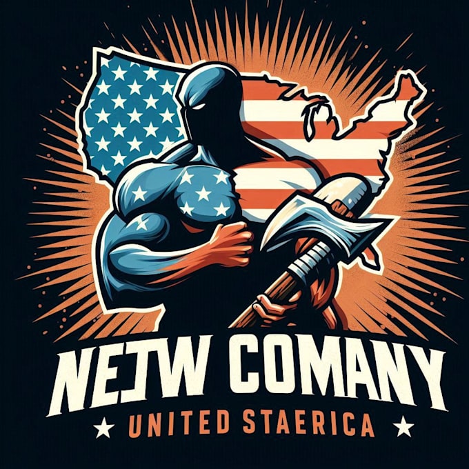 Do make united states america island map silhouette mascot logo by ...