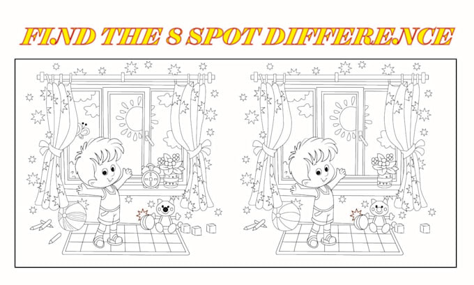 Create a spot of difference picture by Graphics_mariya | Fiverr