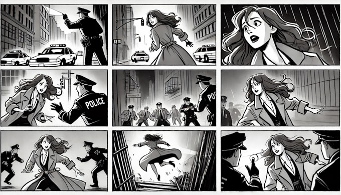 Draw beautiful storyboards for your projects by Lirio_diaz | Fiverr