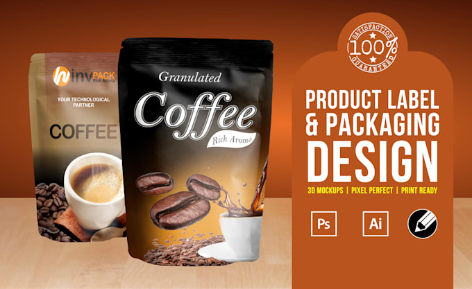 Do all types of product packaging, label and sticker design by ...